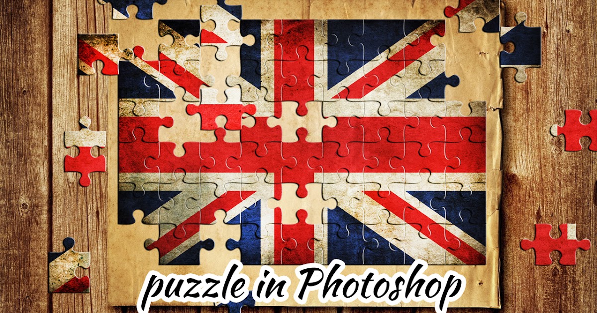 How to make a puzzle , Photoshop tutorial - Larem Designer