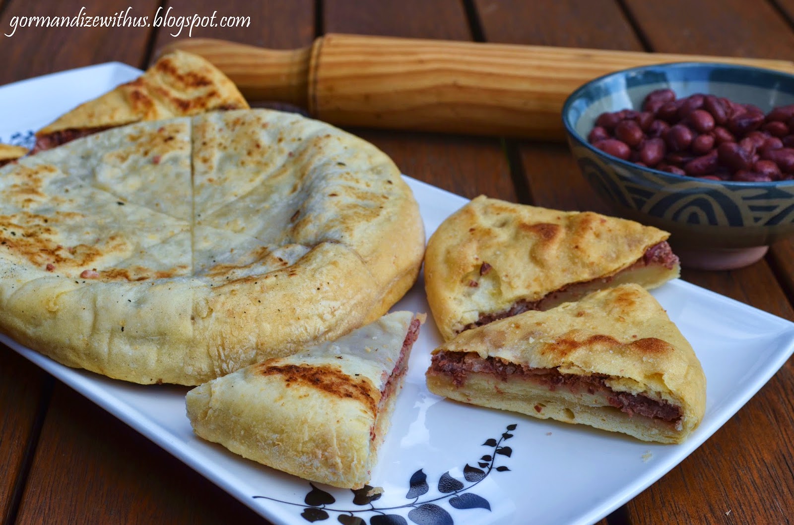 Gormandize: Georgian Lobiani (Kidney Bean Bread)