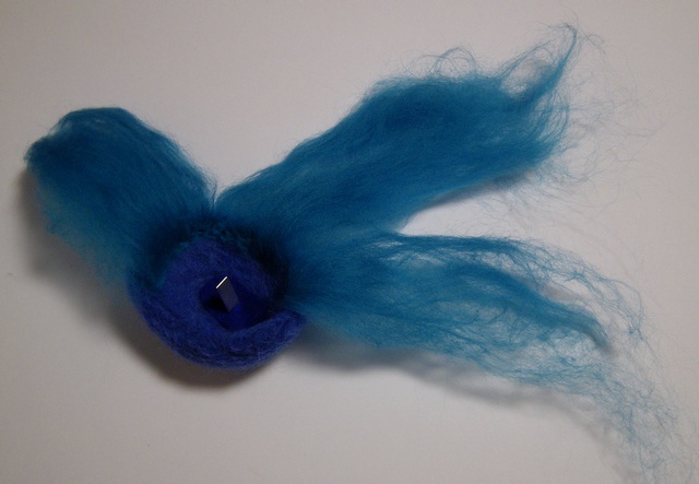 Tarja's Crafts: Needle felted wig for a Monster High doll