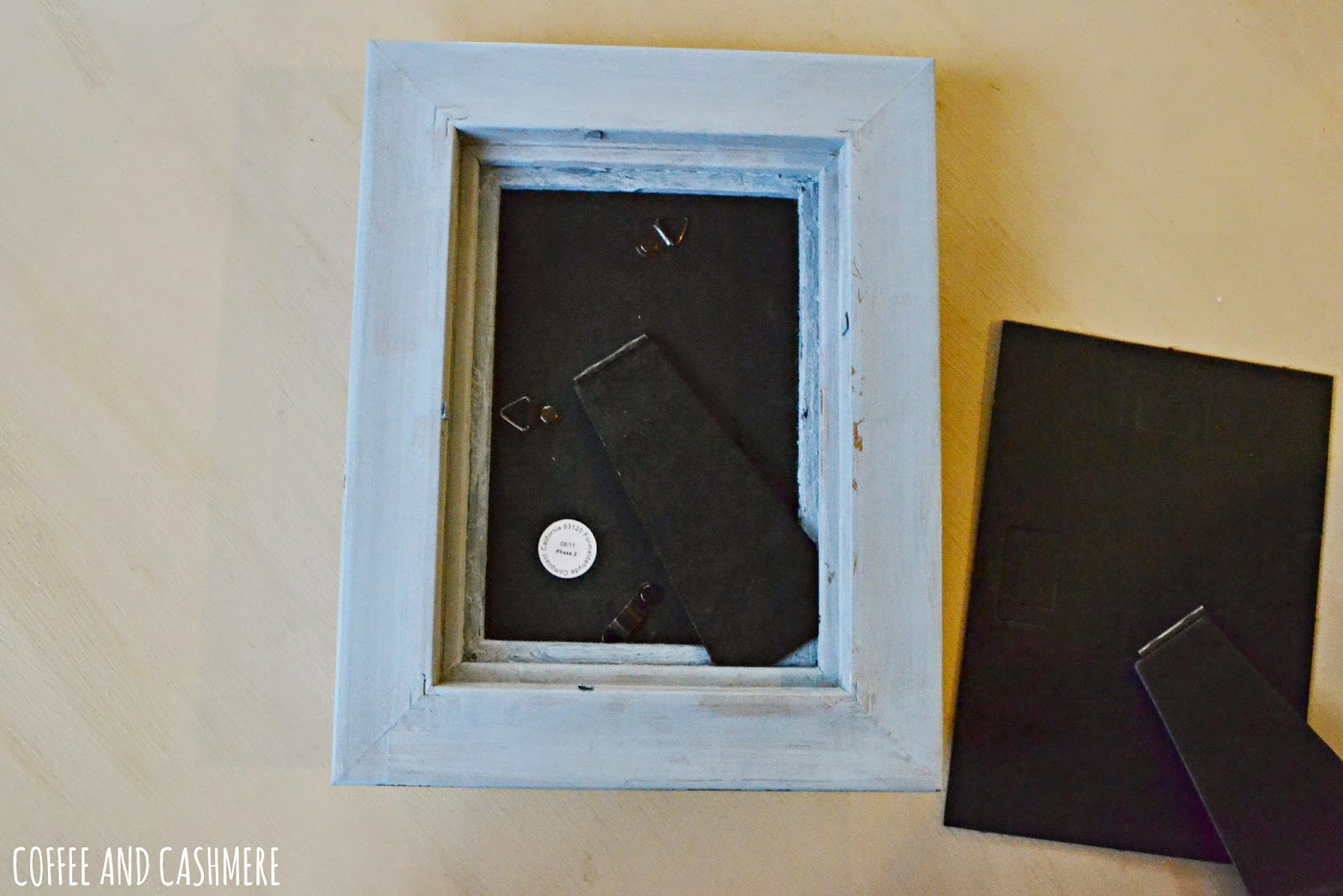 Coffee and Cashmere: DIY Fancy Frame