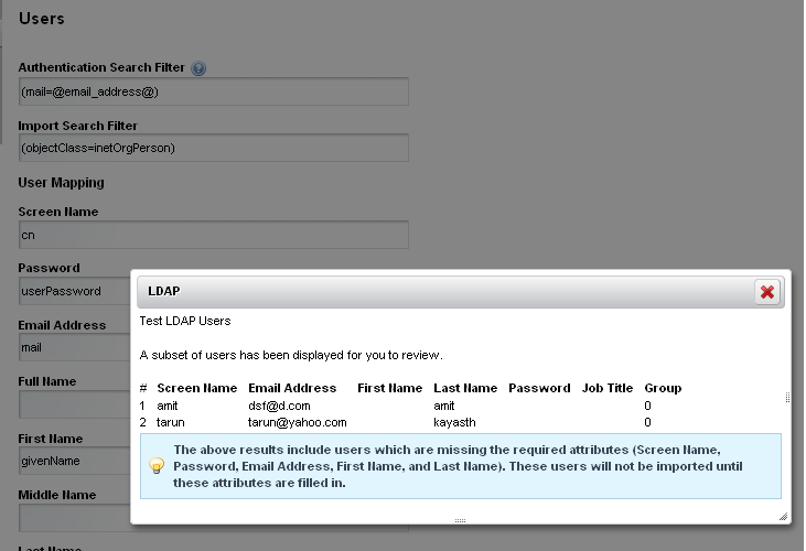 It's all about Java and Liferay: LDAP Configuration with Liferay