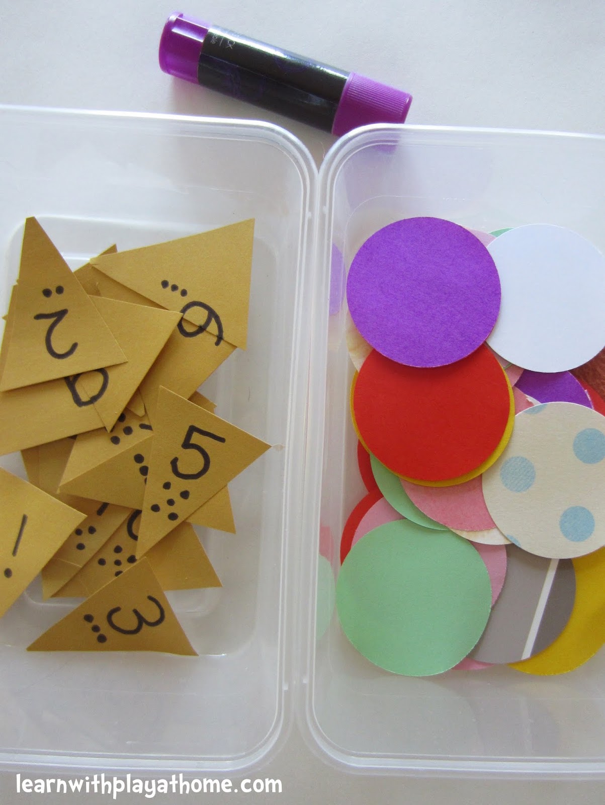 Learn with Play at Home: Ice Cream Number Learning Activity