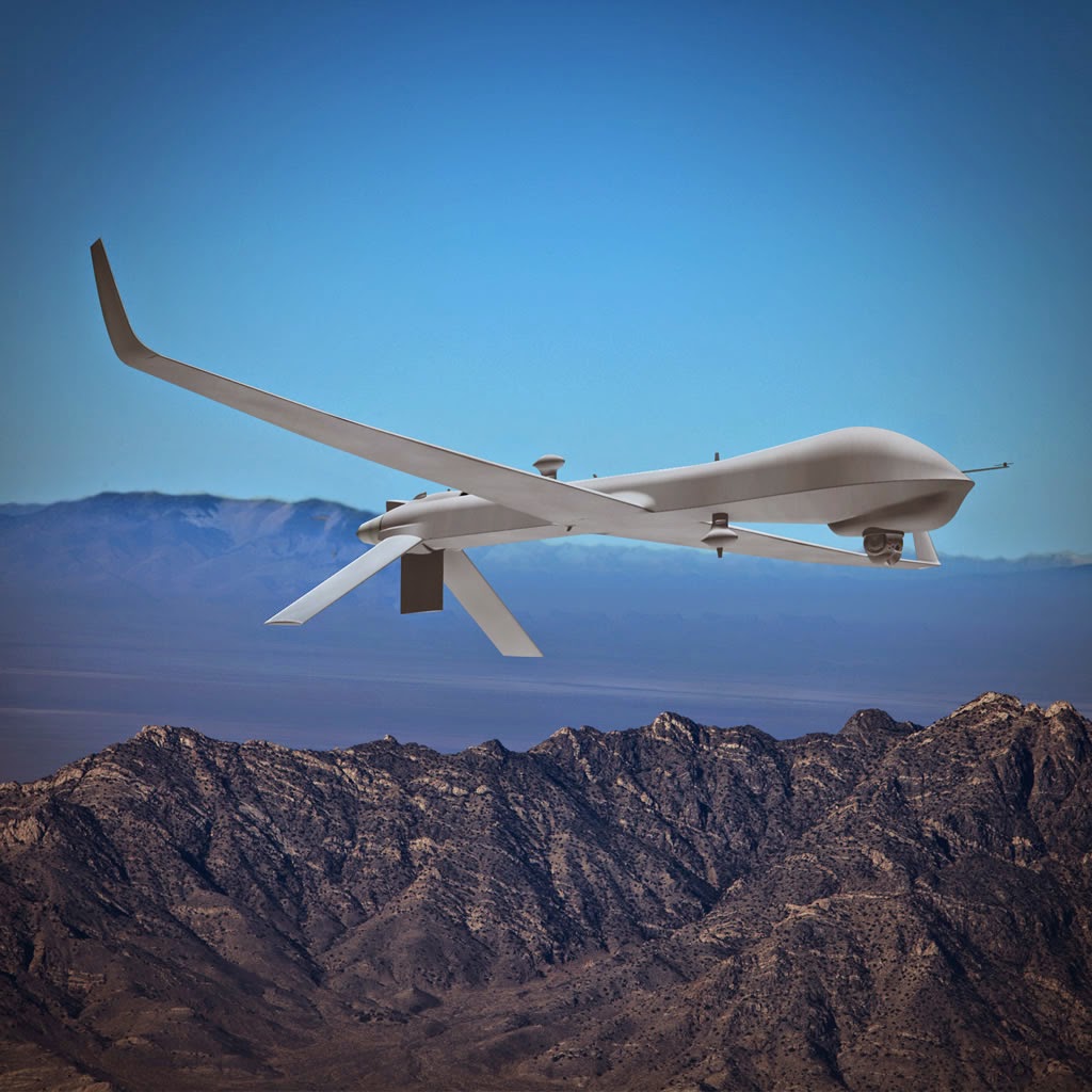 UAV ACTUAL: Predator XP: 40 horas a 10.000 pies