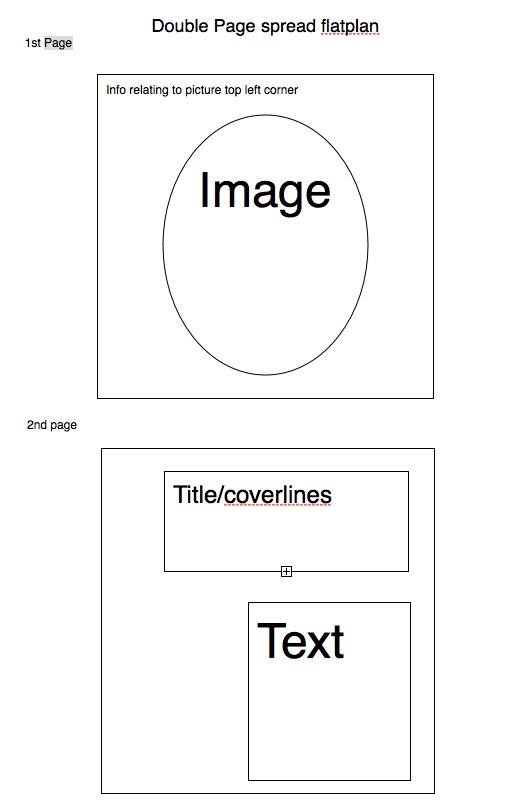 Callum McRobbies AS Media blog: Double page spread flatplan