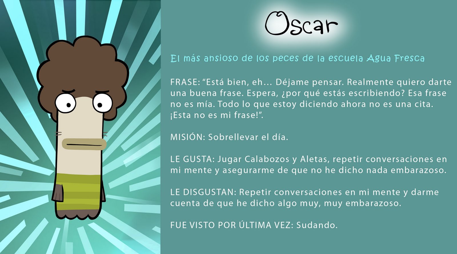 Cine Informacion y mas: Disney Channel - Pecezuelos - Conoce a sus ...