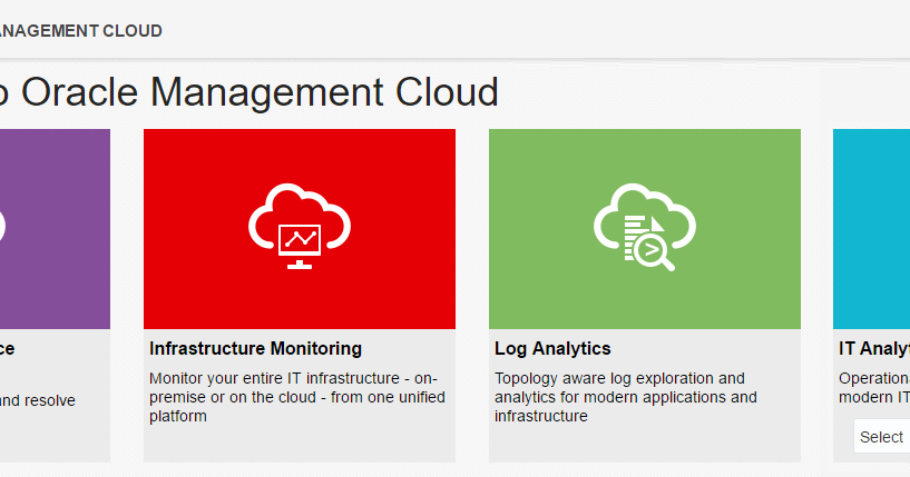 Raastech Blog: What is the Oracle Management Cloud?