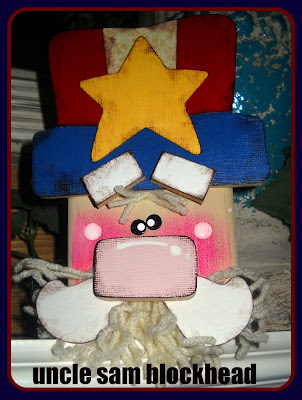 Craft Goodies: Uncle Sam Blockhead and Flag Kits are here!!!