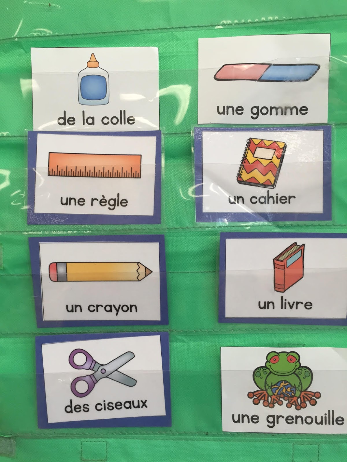 Stonecrest Kindergarten French Connection: Dans mon sac à dos