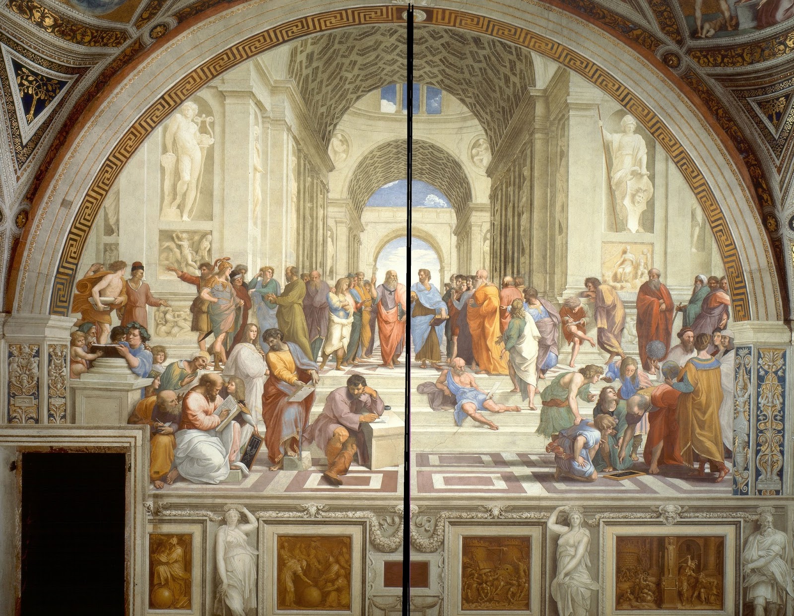 e-arthistory: RAPHAEL'S SCHOOL OF ATHENS RIGHT SIDE