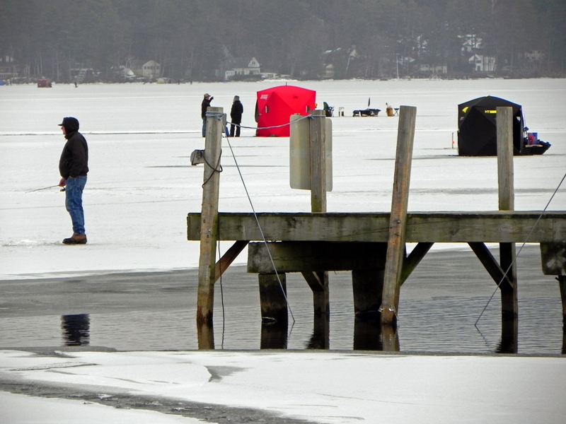 ActionshotsNH: NH Ice Fishing Derby - Lake Winnipesaukee 2012