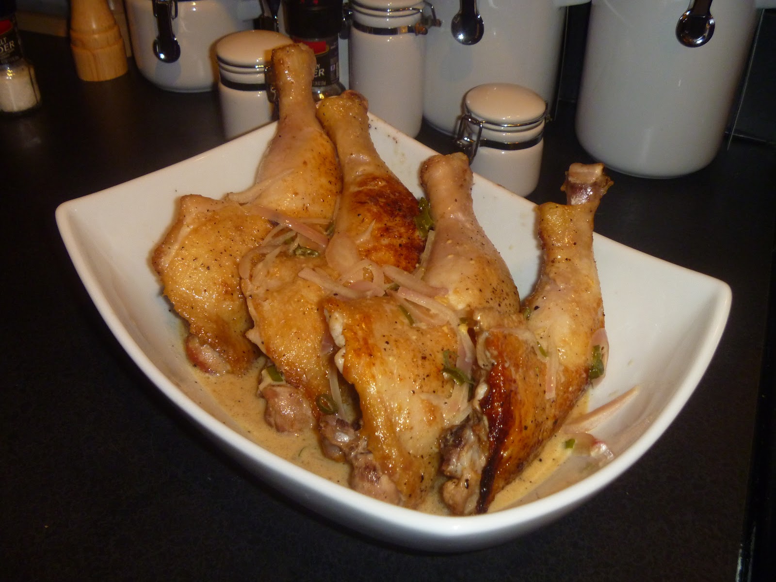 Crossing the Delebear: Roast Chicken with DH’s Favorite Sauce