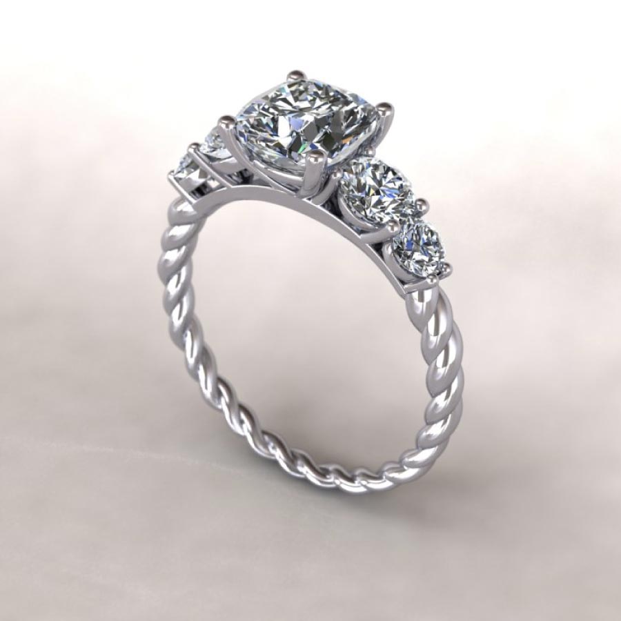Design Custom Engagement Ring Online