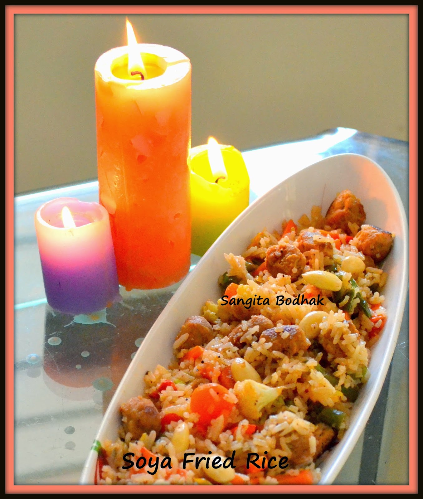 Chef Sangita's Food Mine: Soya Fried Rice