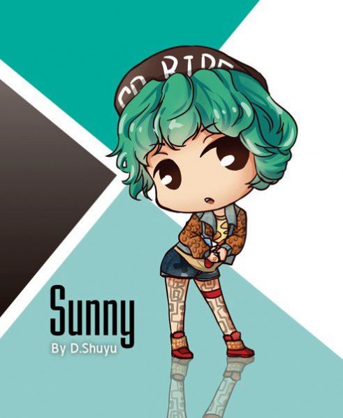 Sunny Cute Cartoon Wallpaper | SNSD Artistic Gallery