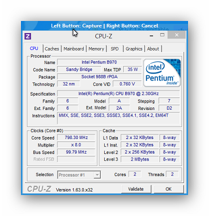 เช็ครายละเอียดระบบหลักคอมพิวเตอร์ของคุณด้วย CPU-Z Portable ~ IT-Tips2you