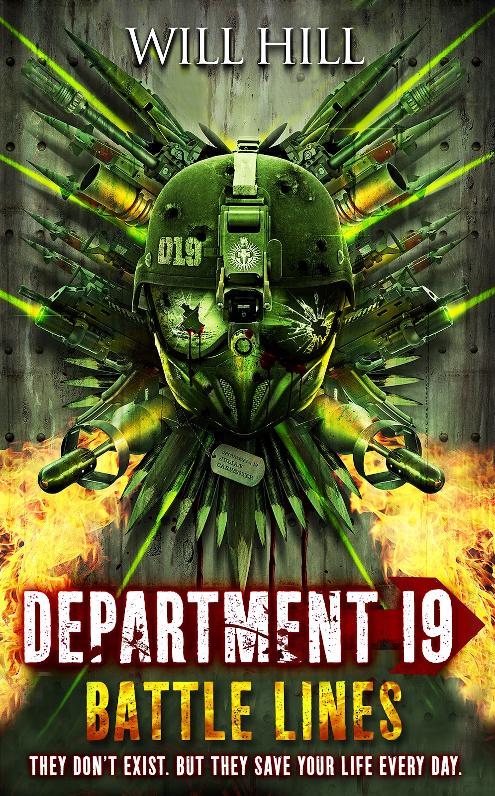 The Book Zone: Review: Department 19: Battle Lines by Will Hill