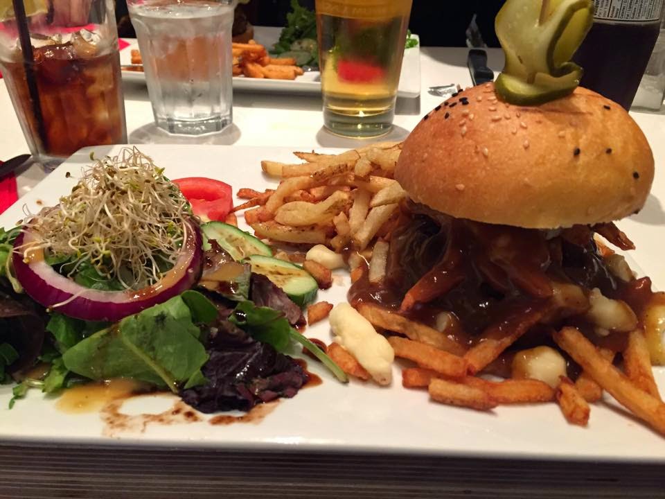 Poutine Burger From Ste-Catherine & Burger RestoBar / サンカトリーヌ&バーガー レスト ...