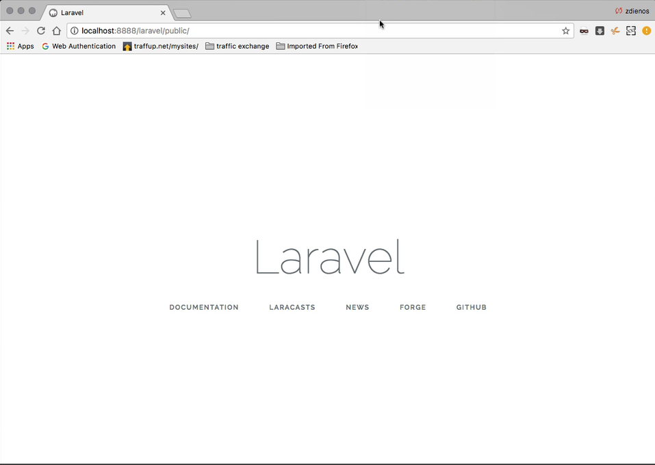 Tutorial Install Laravel pada macOS - blog zdienos Tutorial Install Laravel pada macOS - blog zdienos