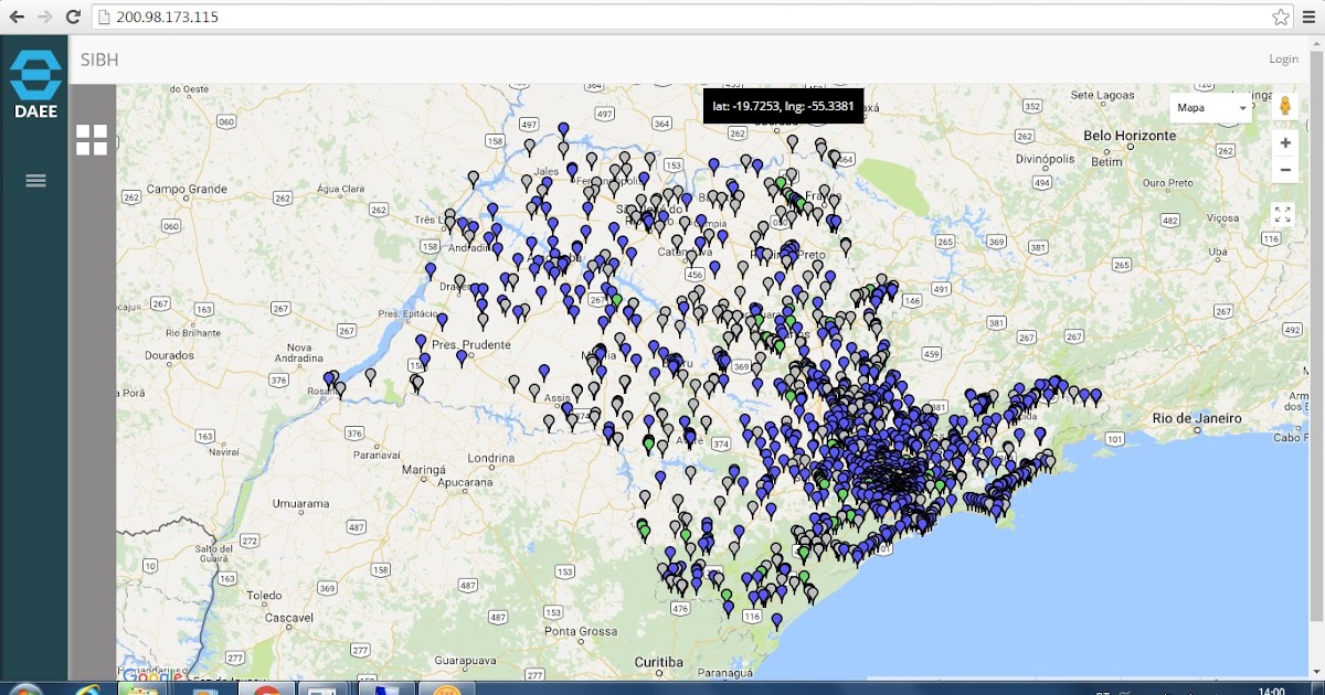 Gis de Fora: SIBH - Hidrologia