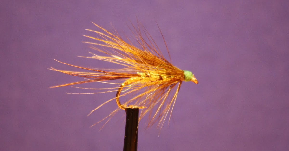 Fishing in Scotland: Sparkly Olive Dabbler