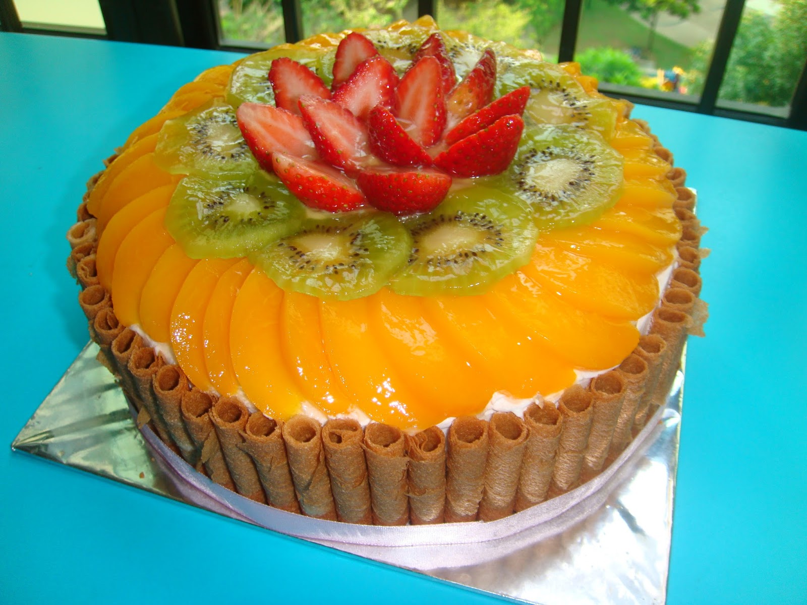 Yummy Baking: Fruity Fresh Cream Cake (D4)