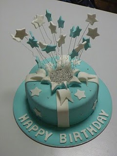 Love...Cake!: Exploding Stars Birthday Cakes