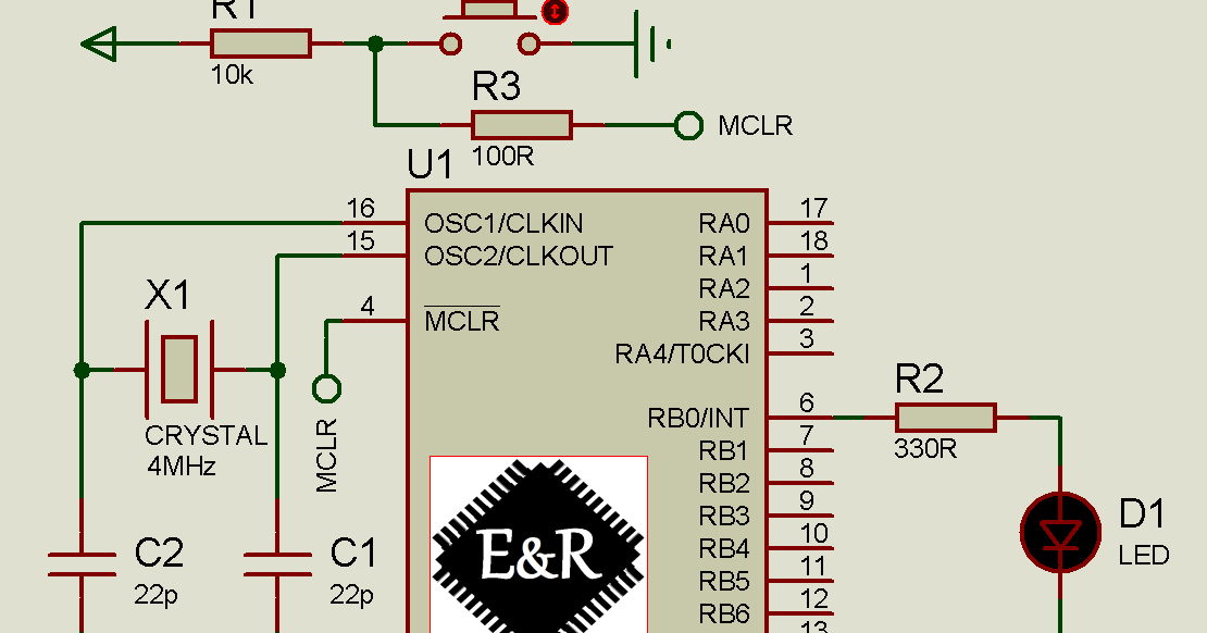 PIC16F84A & Assembler: Crear retardos - LED Intermitente