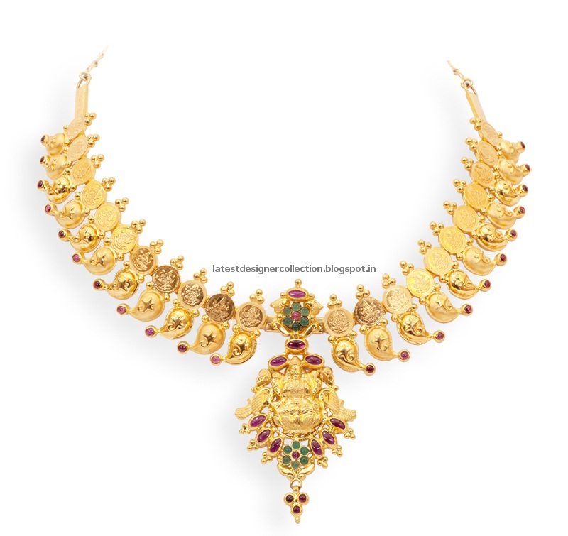 Short Mango Mala with Temple Design ~ Latest Indian Clothing And ...