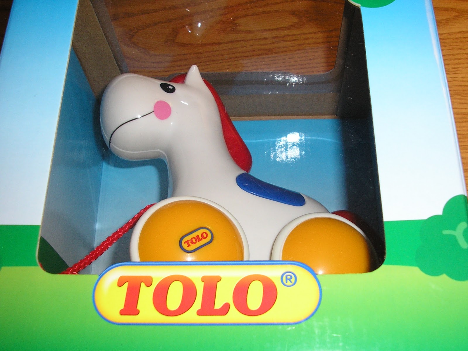 Missy's Product Reviews : Pull Along Pony By Tolo Toys