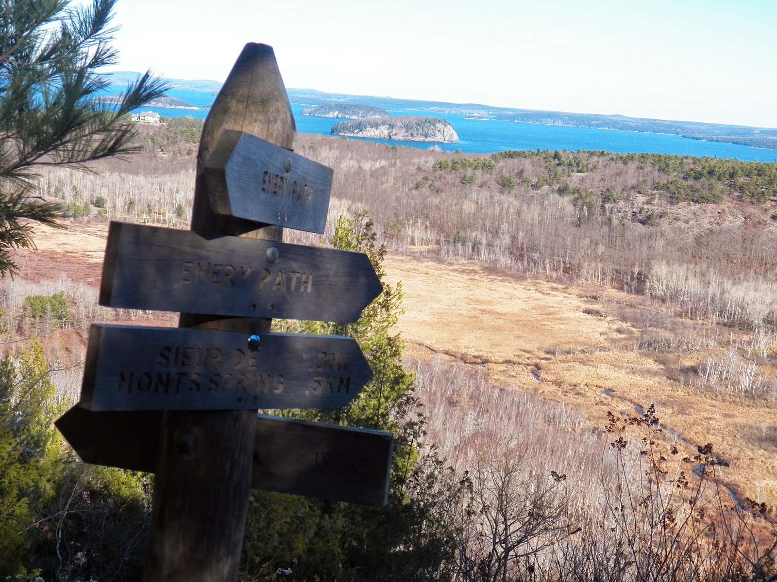 OLD MAPS OF ACADIA NATIONAL PARK: THE HOMANS TRAIL IN ACADIA NATIONAL PARK