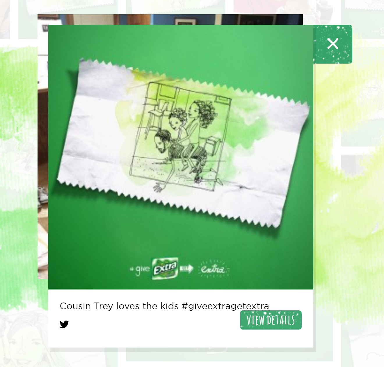 Advertising, Writing, & Production: EXTRA "Give Extra, Get Extra" Campaign