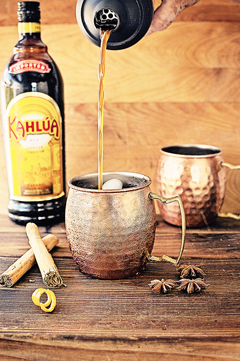 Iced Mexican Coffee with Kahúla {Café de Olla}