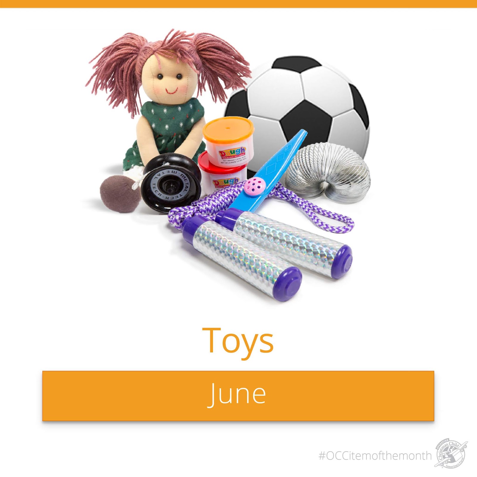 Simply Shoeboxes: June Item of the Month for OCC Shoeboxes ~ Toys