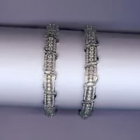 American Samoa Diamond Bangles Weddings Bracelet 55