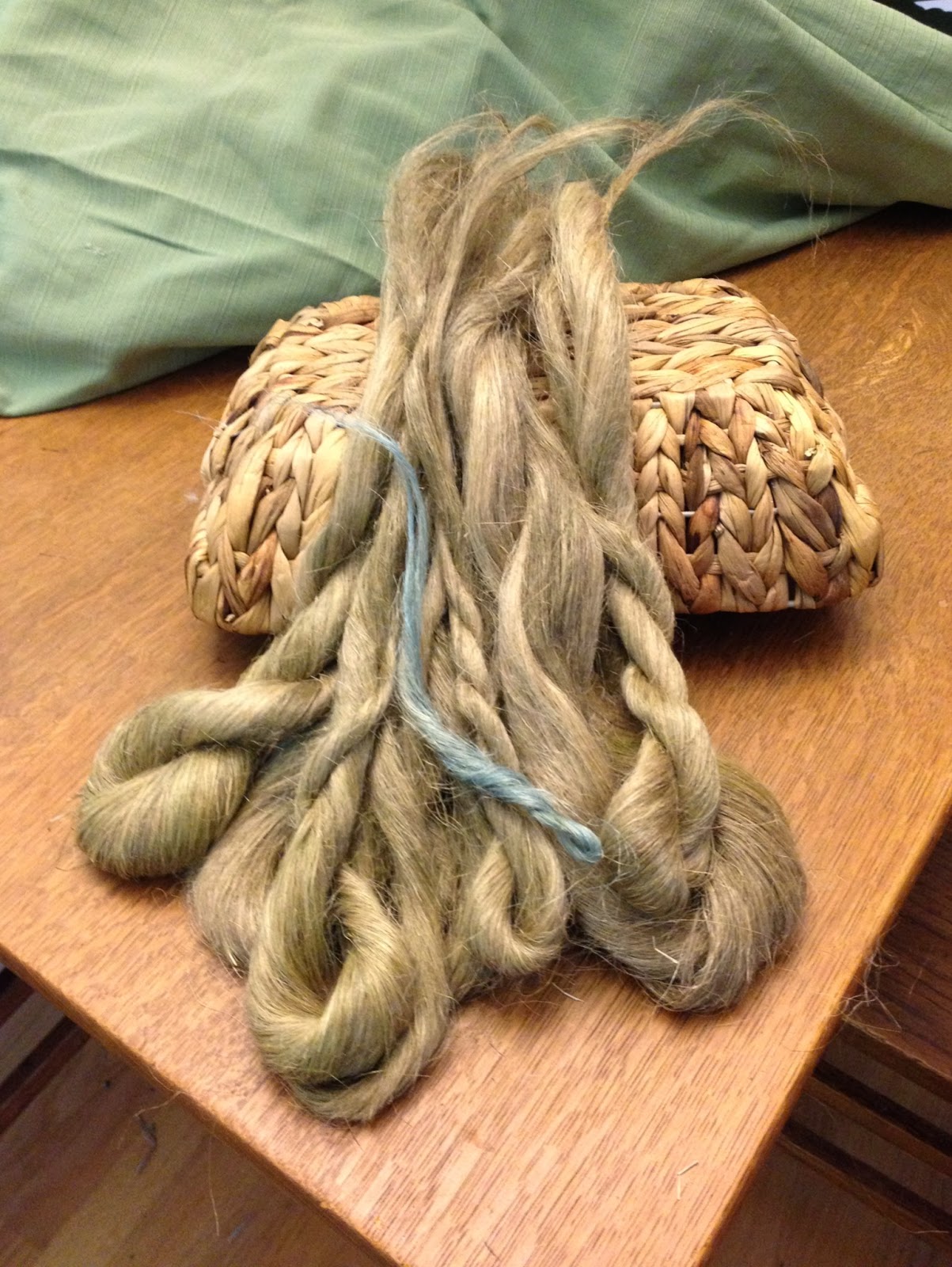 The Inconsequential Blogger: This year's flax crop, all processed and ...