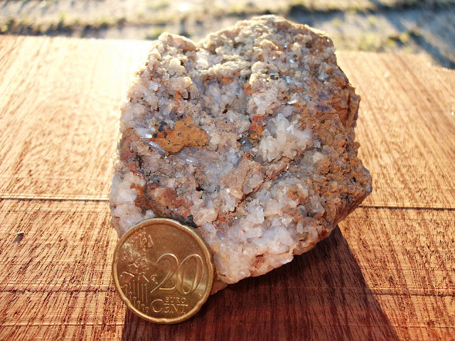 Quartzo Leitoso e Quartzo Cristal de Rocha - Mineral Pedra