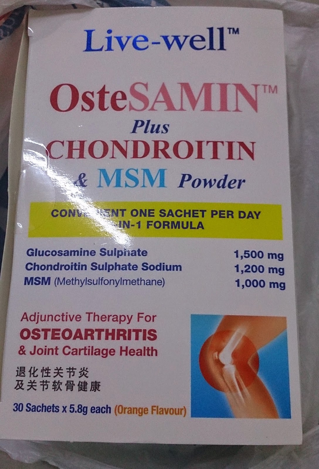 KLSE TALK - 歪歪理财记事本: Live-well OsteSAMIM Plus Chondroitin ad MSM Powder ...