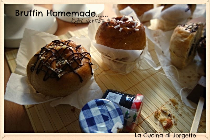 la cucina di Jorgette: Sweet Bruffin Homemade.... in versione Light!!!