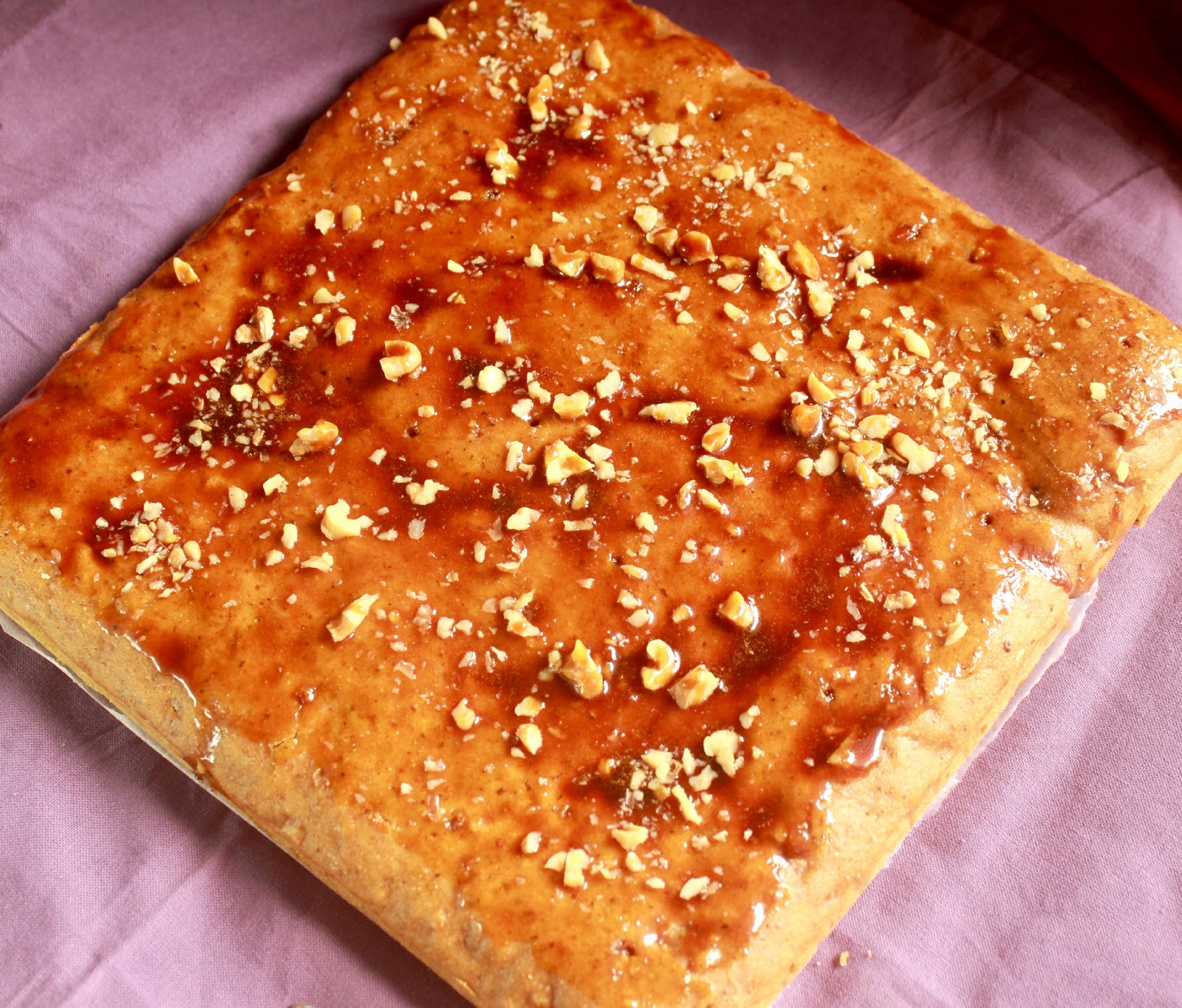 My Food Treats: Celebrating First Blog Anniversary with Walnut Cake