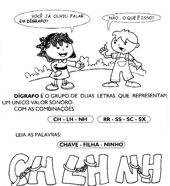 EDUCADORA LINA: DÍGRAFOS EXERCÍCIOS ATIVIDADES 3° 4° 5° ANOS PARA ...