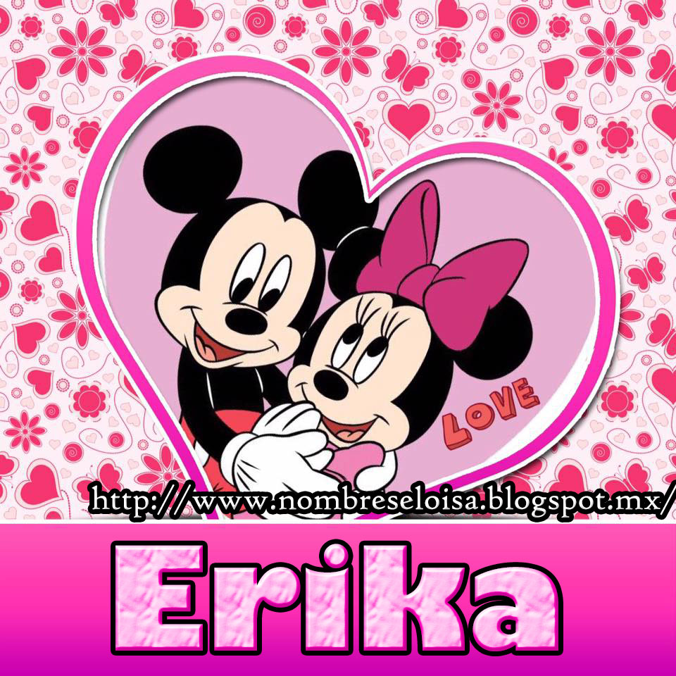 erika.jpg (960×960) | Corazones con nombres, Nombres, Nombres de chicas