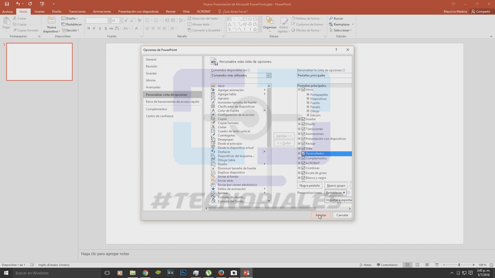 Como insertar animacion flash (.swf) en PowerPoint.