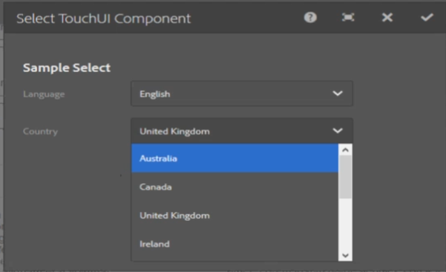 Dynamically Updating Aem Touchui Select Fields Aem Tutorials For Beginners