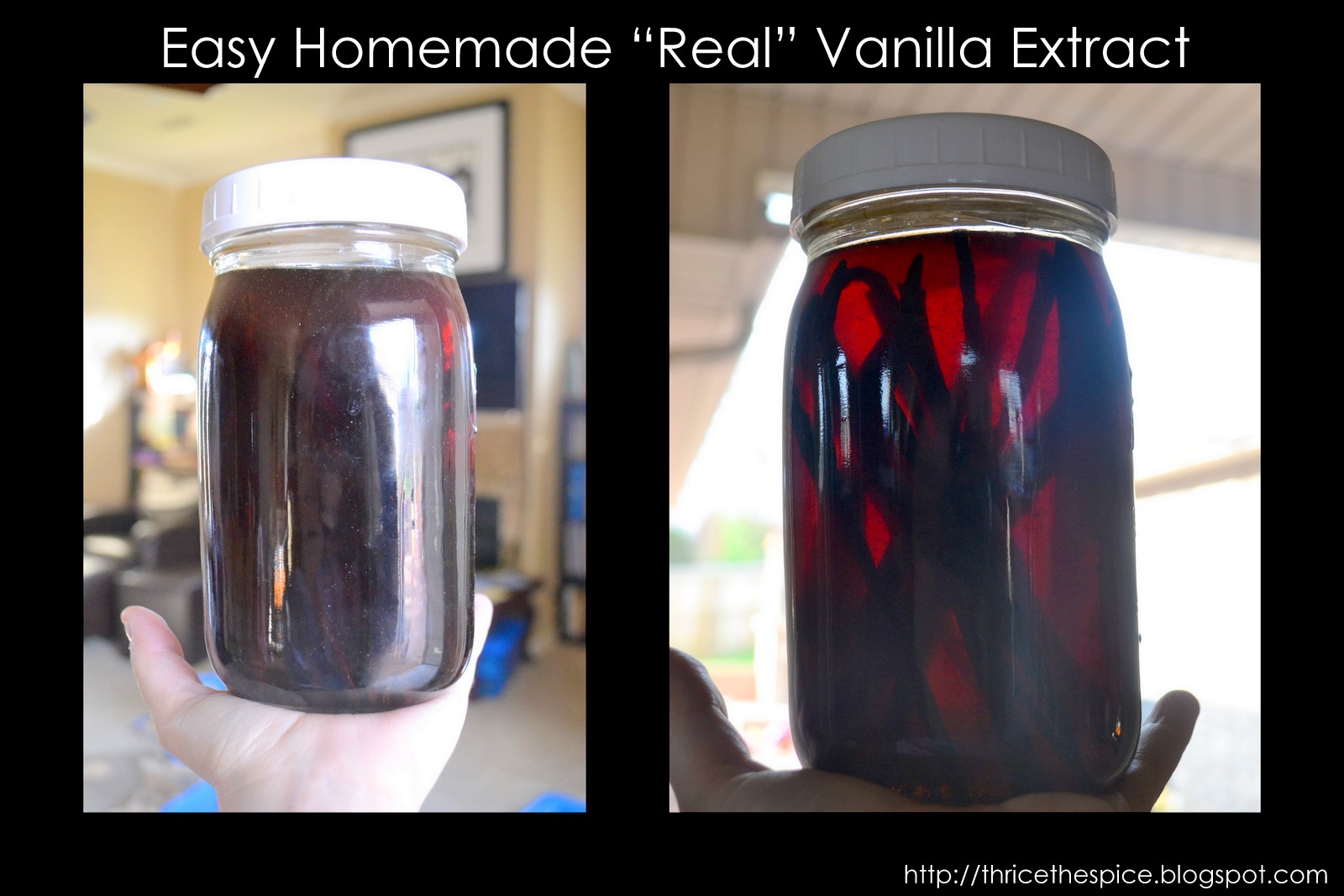 ThriceTheSpice: Homemade "Real" Vanilla Extract