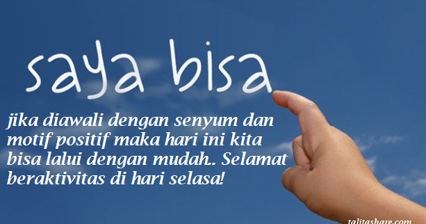 Kata Bijak Di Pagi Hari Selasa