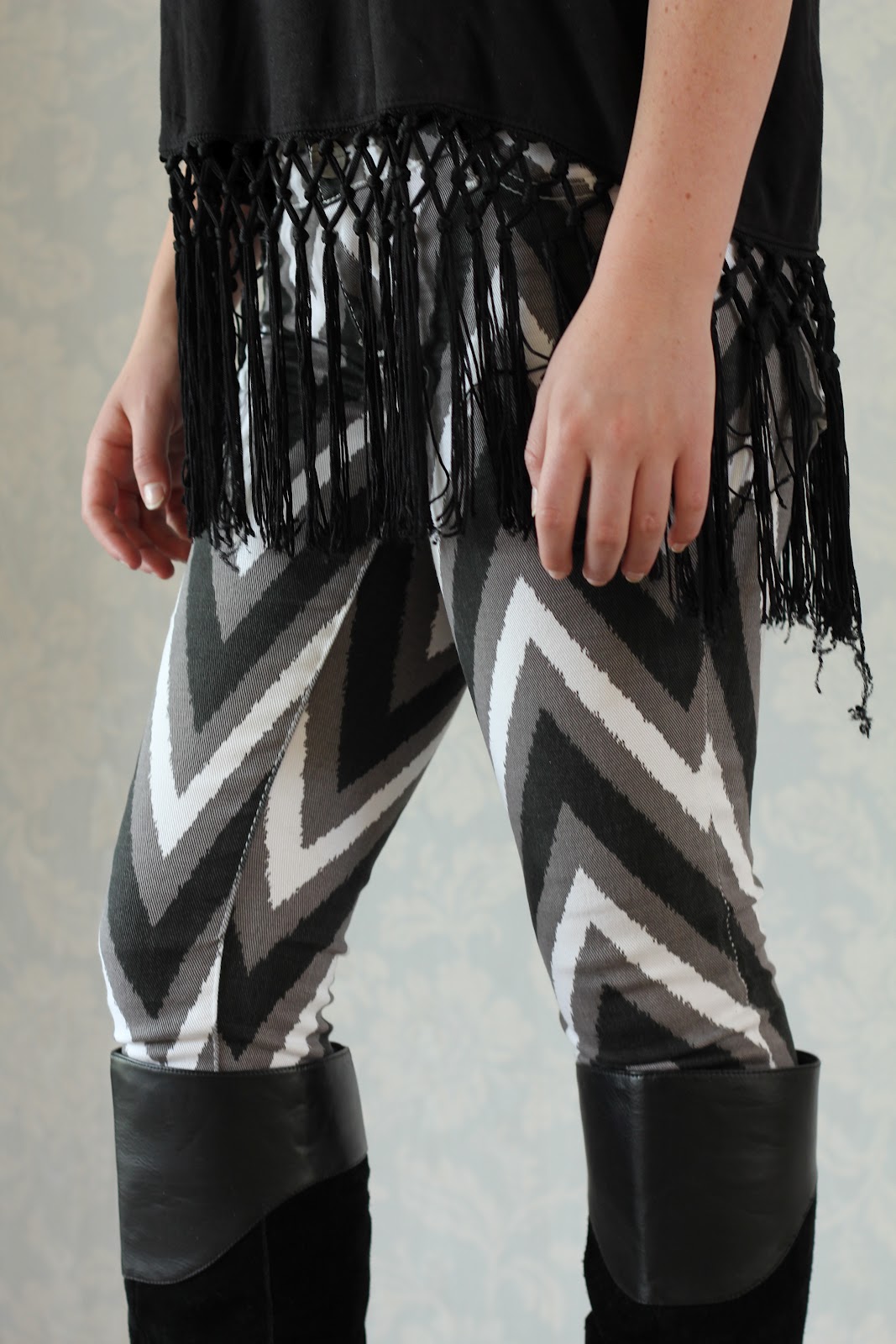 The Messy Closet : Chevron Stripes: The Patterned Jean