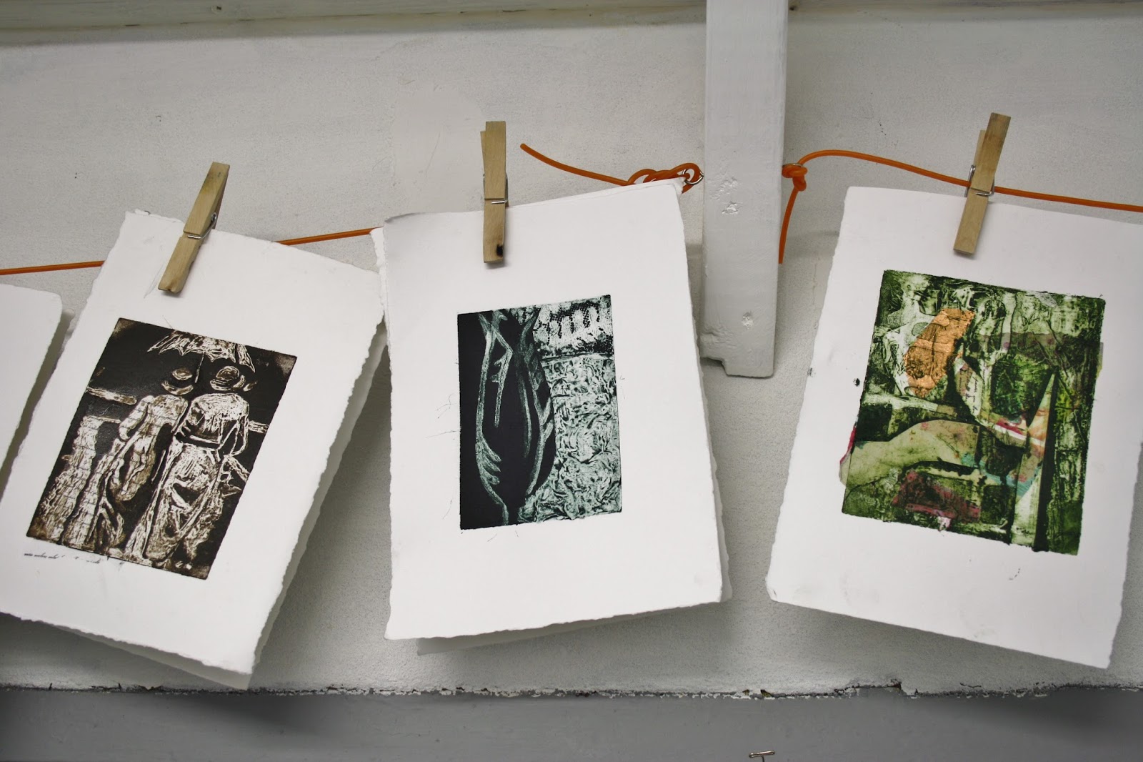 Sue Brown Printmaker: THE HALF WAY MARK.