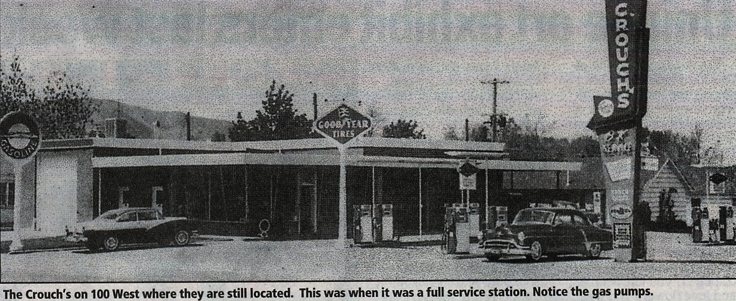 Payson Historical Society: REMEMBER WHEN FROM THE PAST--CROUCH'S OK SERVICE