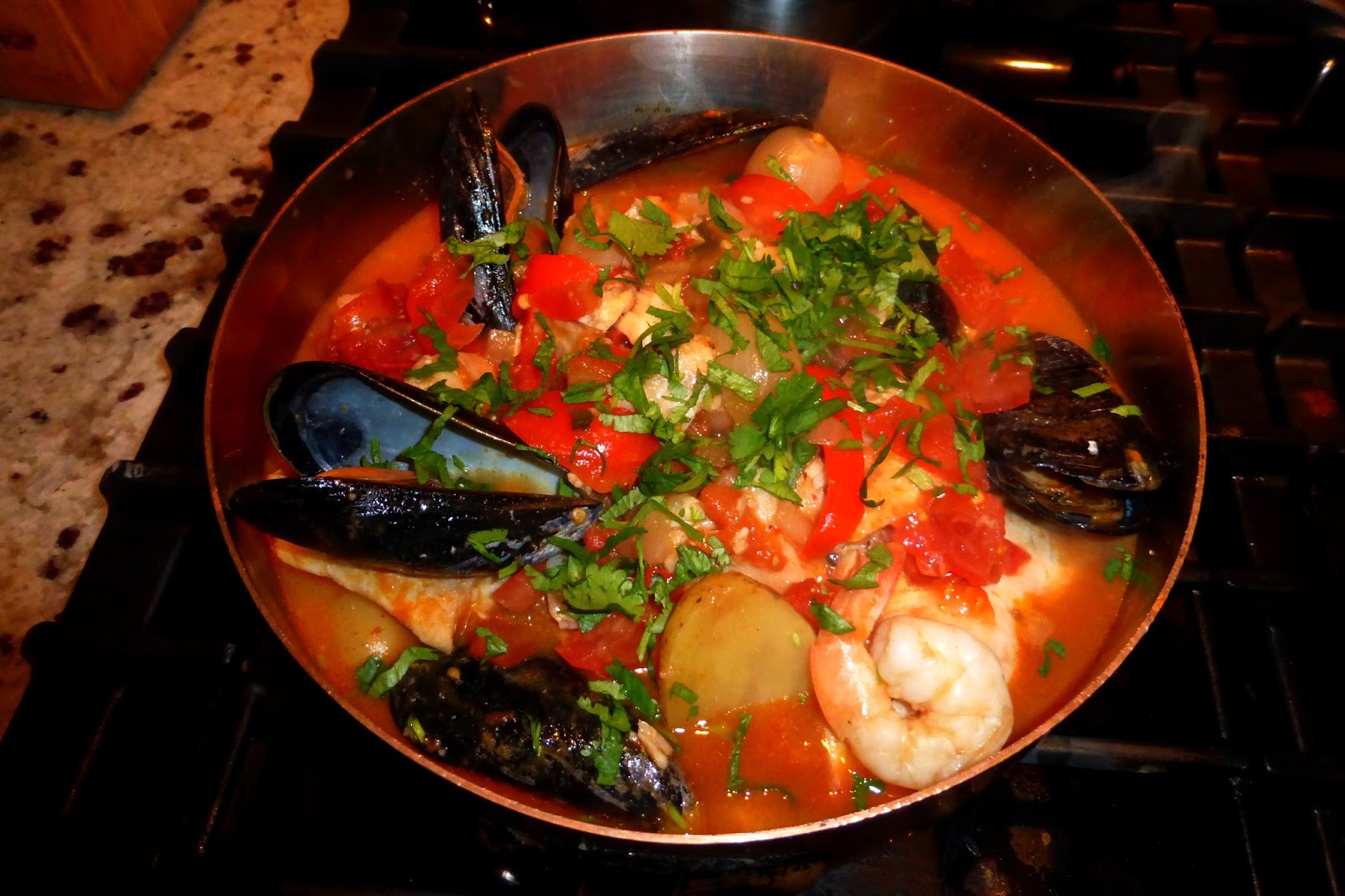 James Walsh Food And Movie Diary: Swordfish , Cod And Mussel Stew ...