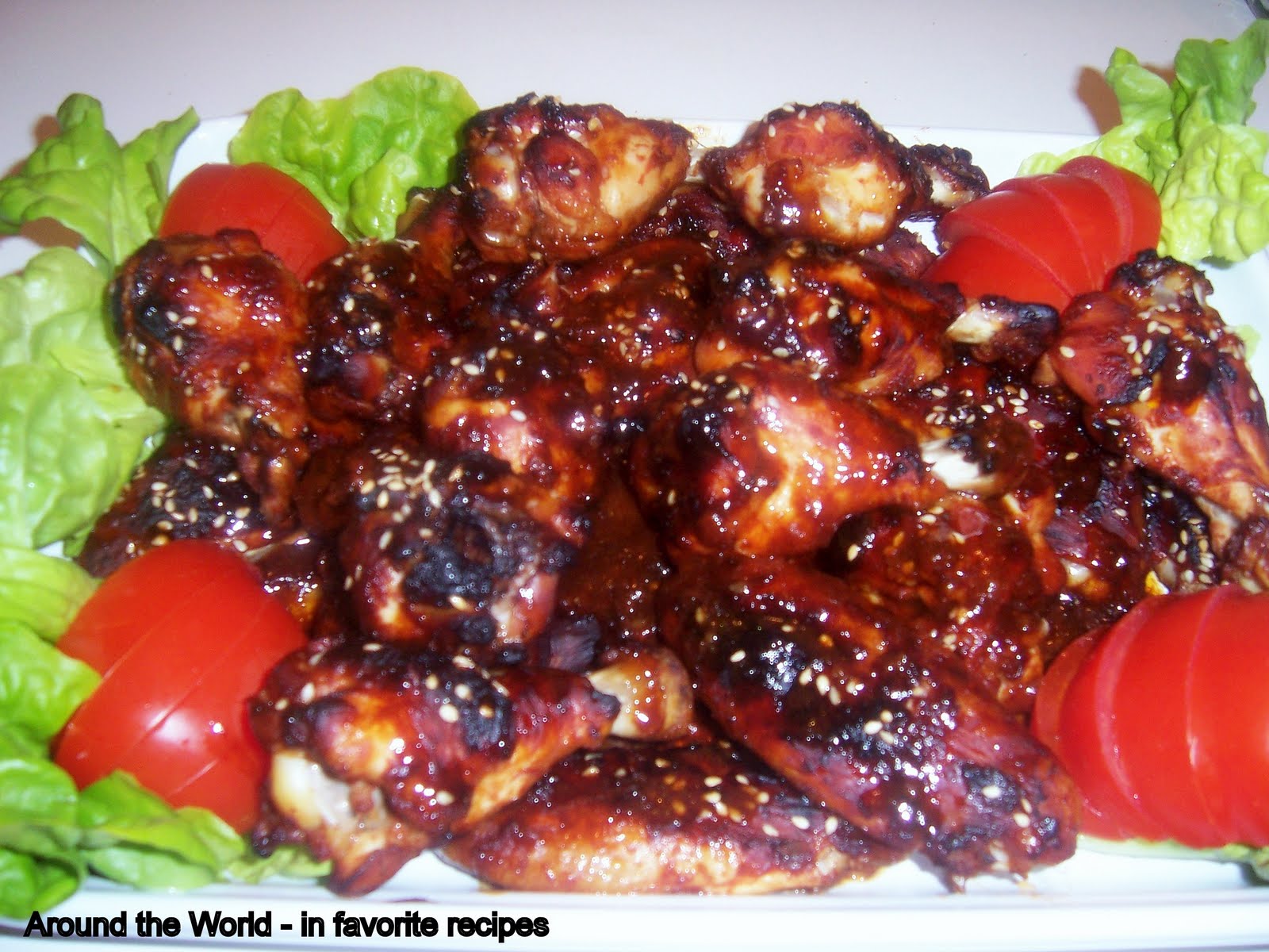 Around the World - in favorite recipes: Meats and Mains